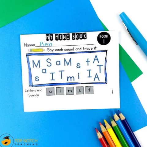 CVC Activities Mini Books | CVC Words Phonics Practice - Top Notch Teaching
